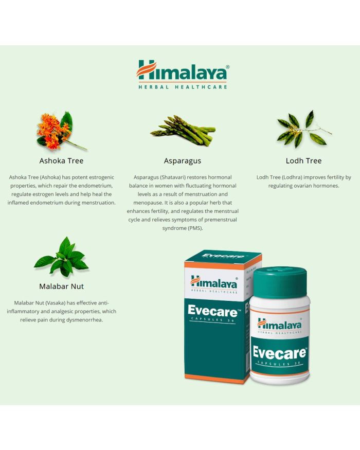 HIMALAYA EVECARE TABLETS 30’S – Guadian Pharmacy