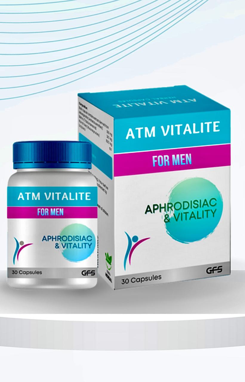 ATM Vitalite For Men Capsules 30s Aphrodisiac and Vitality – Guadian ...